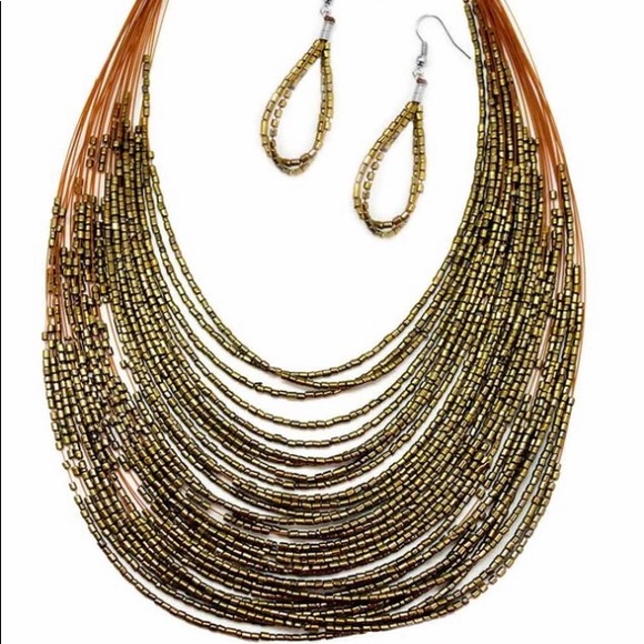 paparazzi | Jewelry | Catwalk Queen Brass Paparazzi Necklace | Poshmark